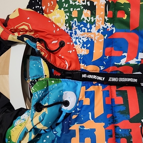 Members Only | Jackets & Coats | Members Only Spongebob Hooded Puffer ...